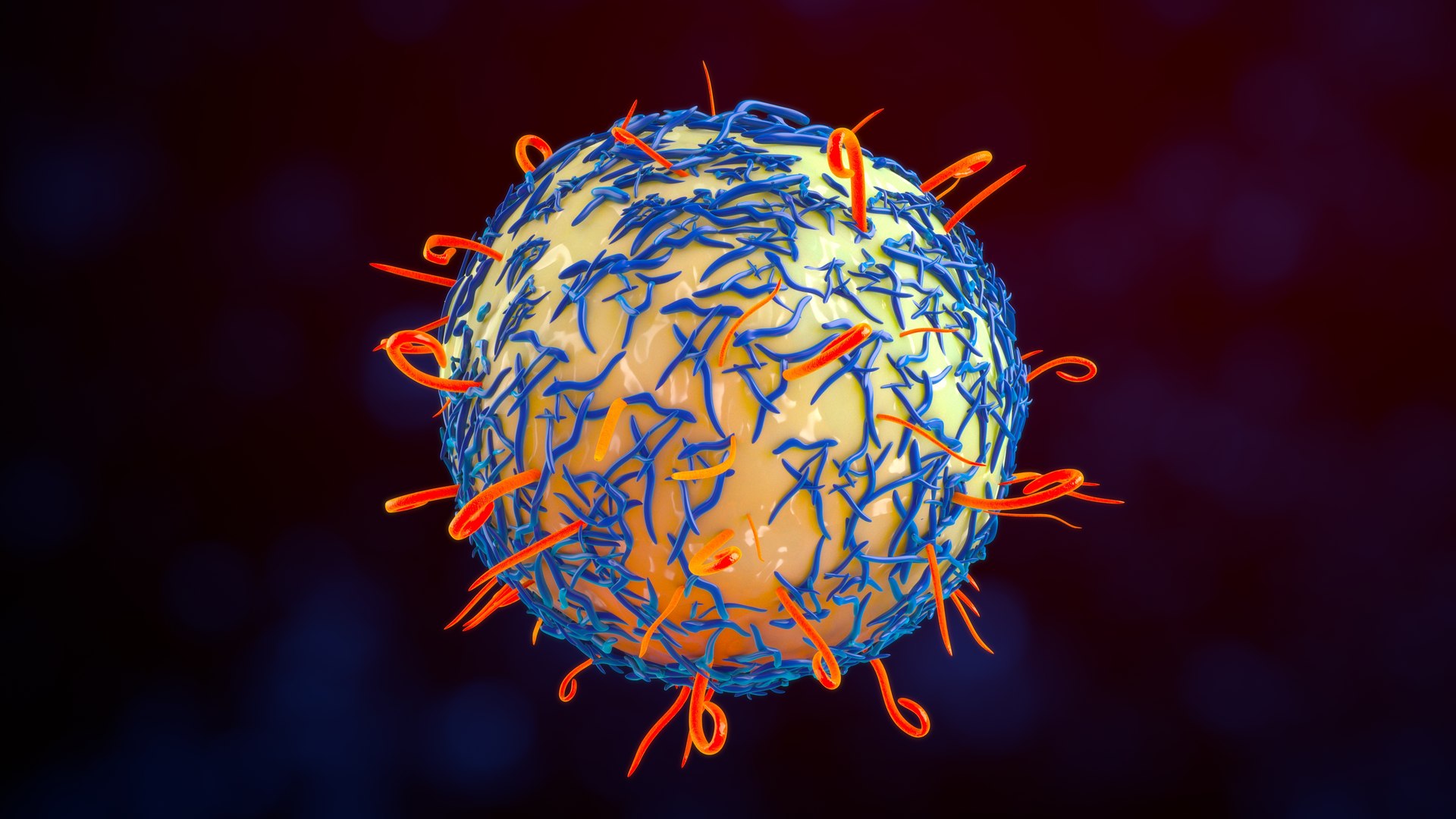 Enterovirus 3D - TurboSquid 2209587