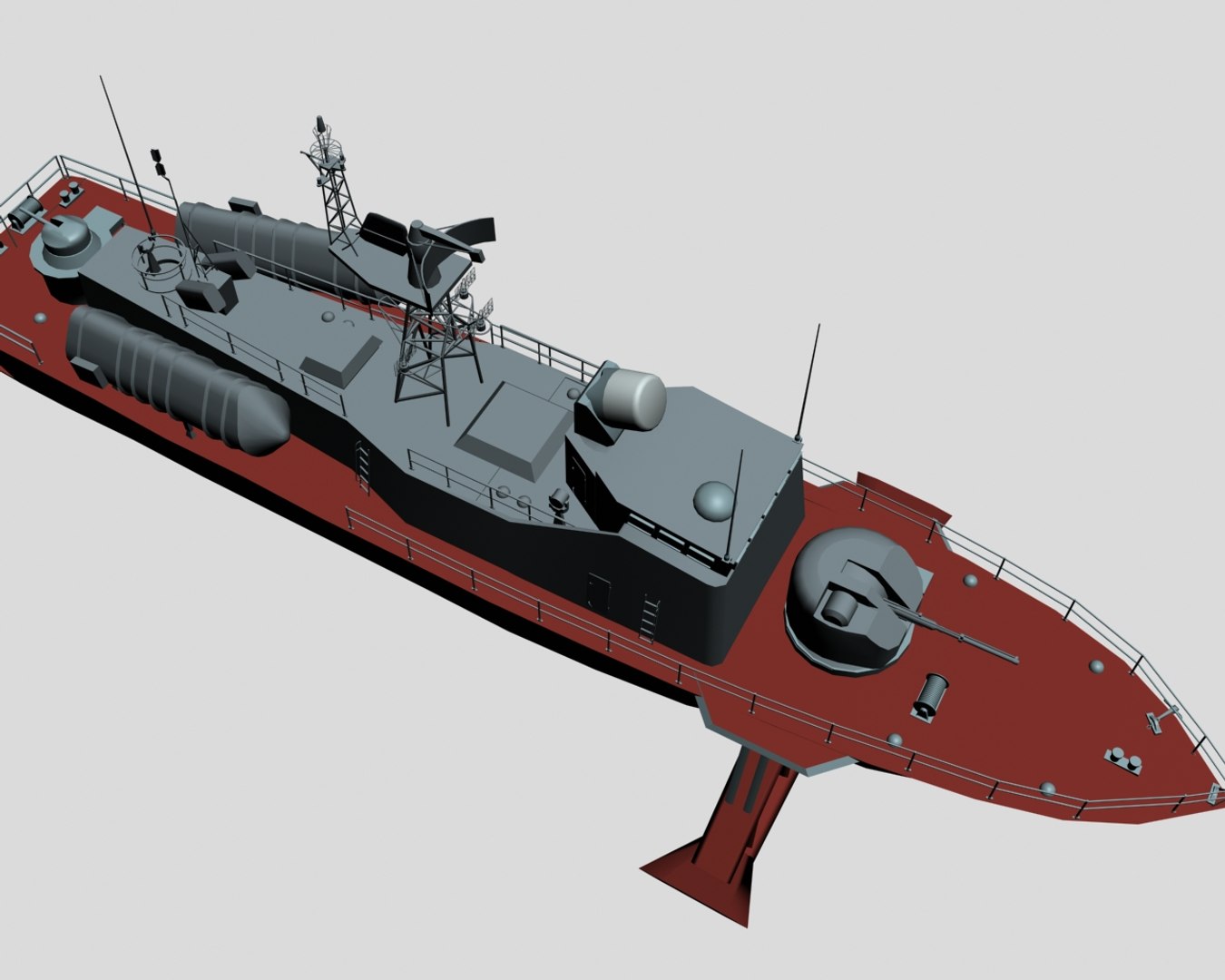Missile Boat Project 206mr 3ds