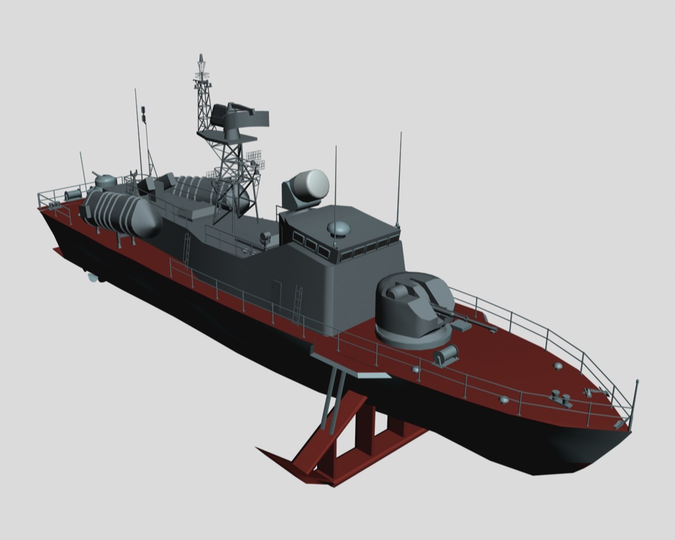 Missile Boat Project 206mr 3ds
