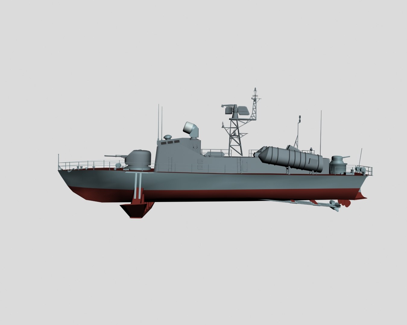 Missile Boat Project 206mr 3ds