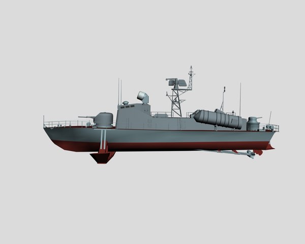 missile boat project 206mr 3ds