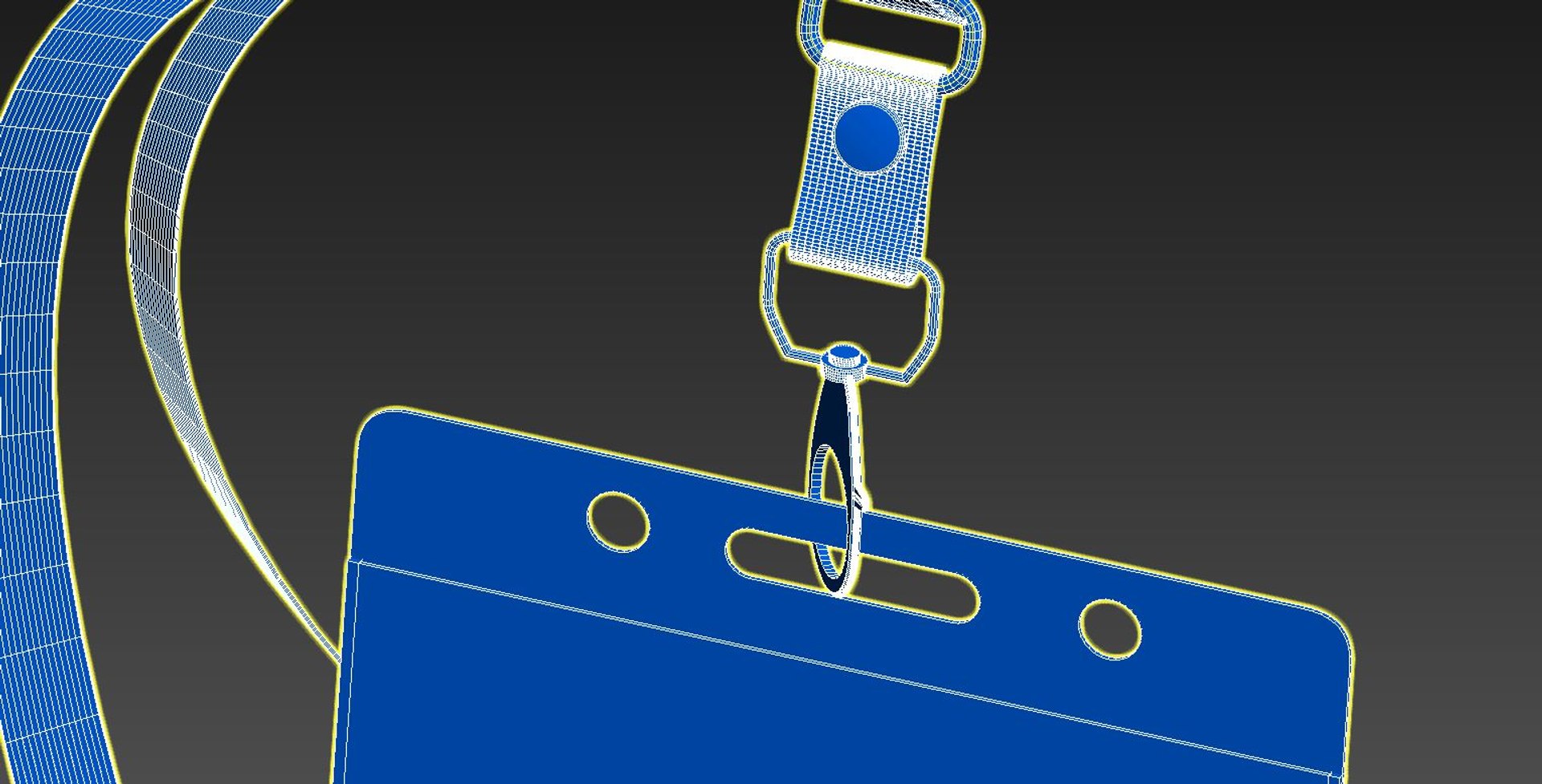 Badge Holder 3D Model - TurboSquid 1787871