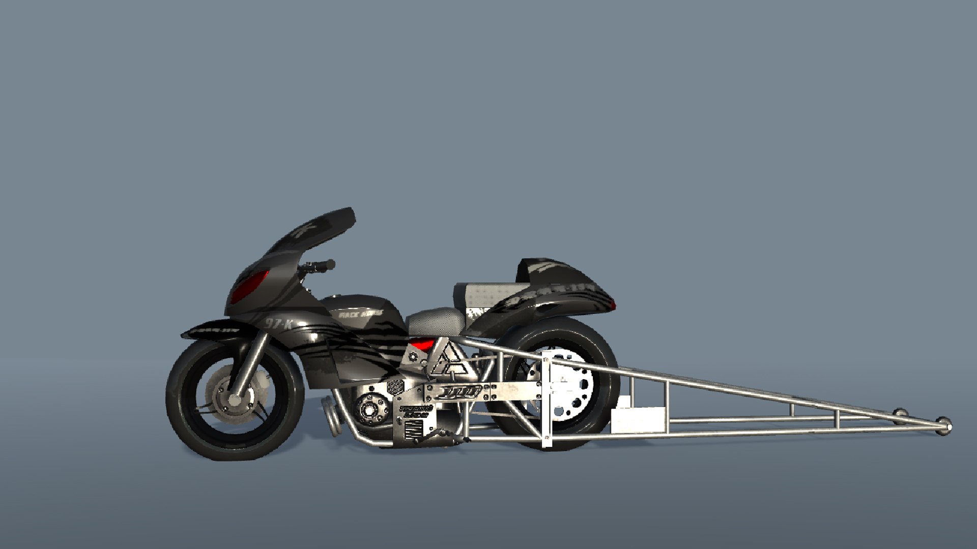 Drag Race Bikes Model - TurboSquid 1872245