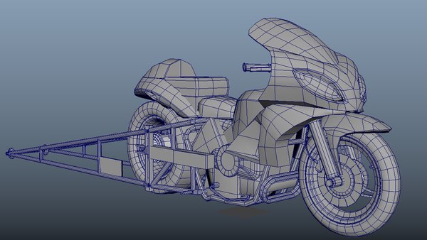 Drag Race Bikes model - TurboSquid 1872245