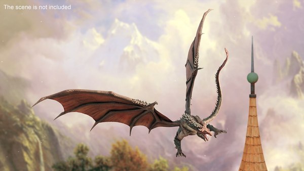 modelo 3d Colección de dragones fantásticos - TurboSquid 2181067
