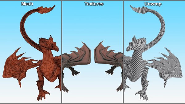 modelo 3d Colección de dragones fantásticos - TurboSquid 2181067