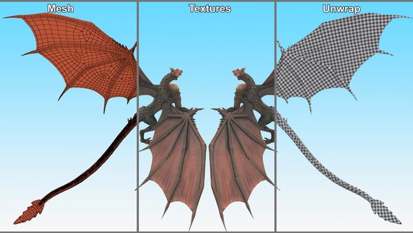 modelo 3d Colección de dragones fantásticos - TurboSquid 2181067