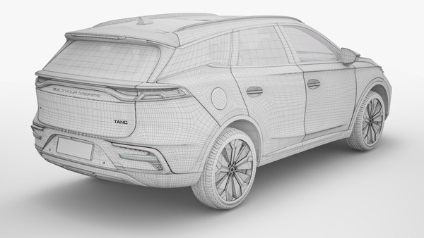 2024 BYD Tang EV 인테리어 포함 3D 모델 - TurboSquid 2180053