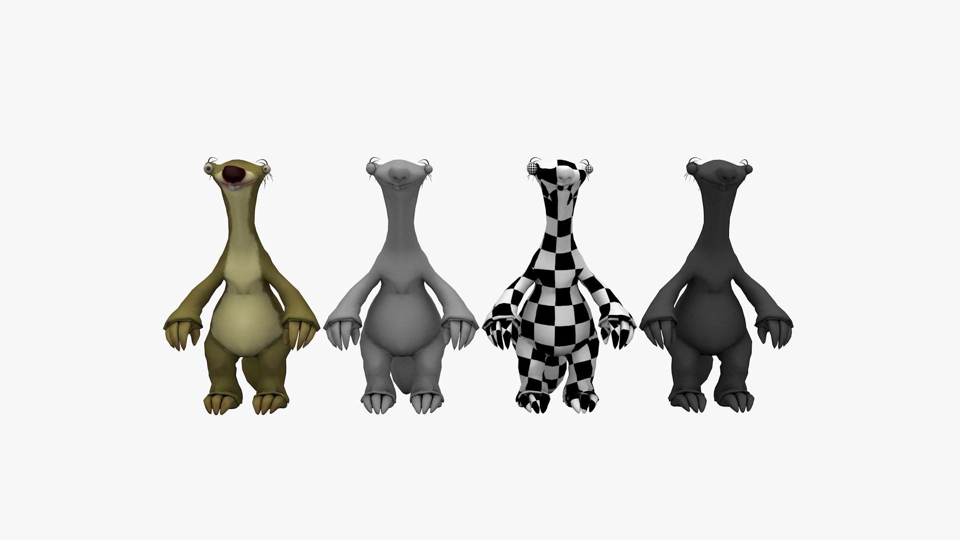 Sid Ice Age 3D - TurboSquid 1846198