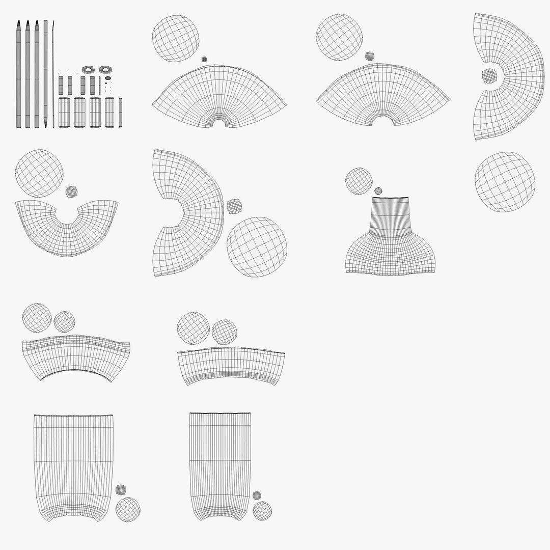 3D Set Chemistry Lab Glassware - TurboSquid 1247991