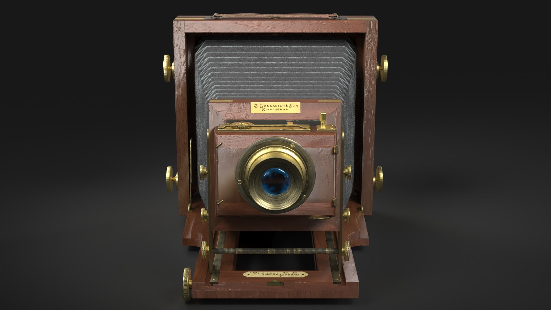 3D Model Victorian Camera - TurboSquid 2237528