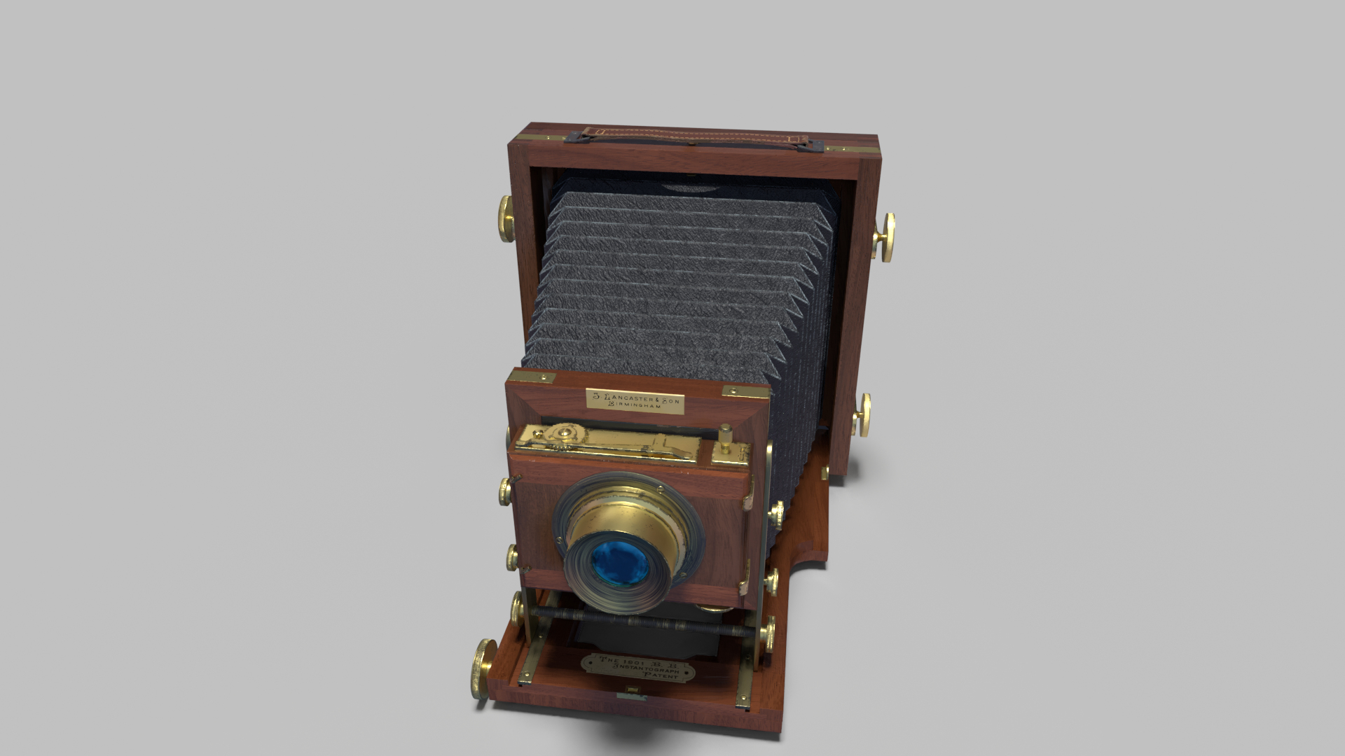 3D Model Victorian Camera - TurboSquid 2237528