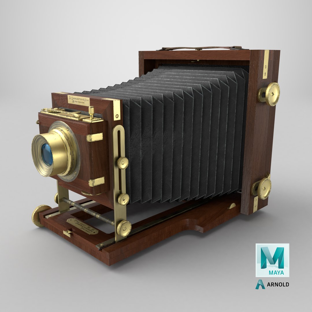 3D Model Victorian Camera - TurboSquid 2237528