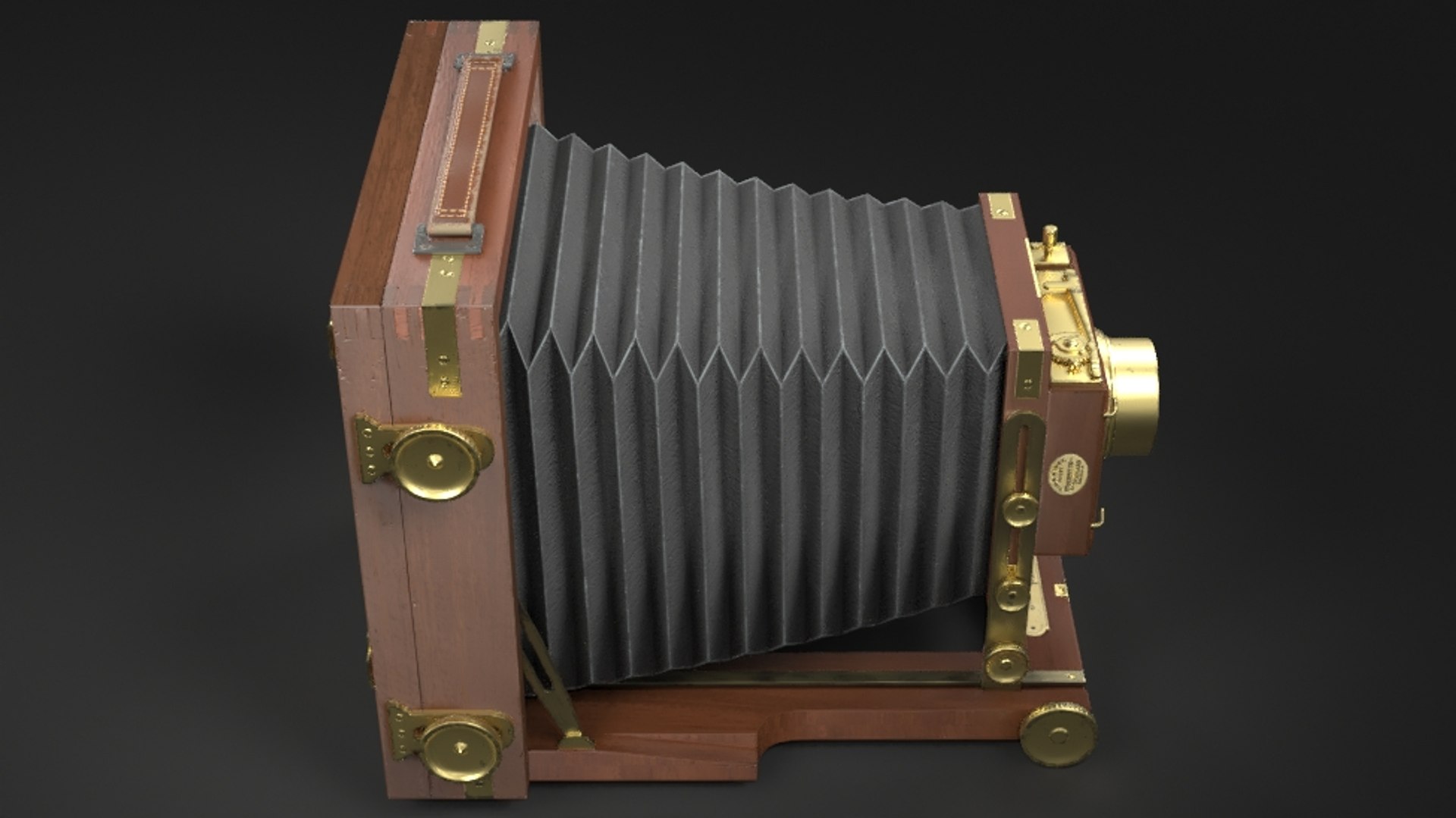 3D Model Victorian Camera - TurboSquid 2237528