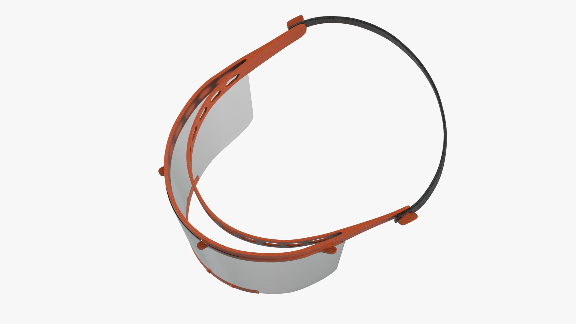 Medical Face Shield 3D Model - TurboSquid 1542101