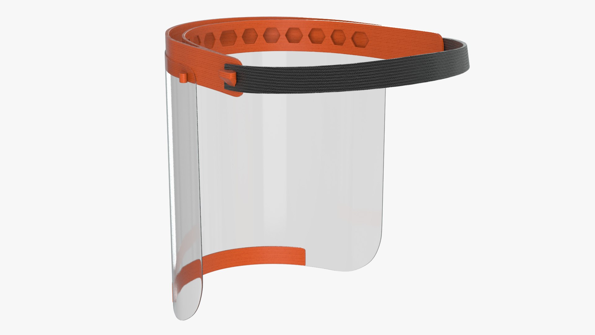 Medical Face Shield 3D Model - TurboSquid 1542101