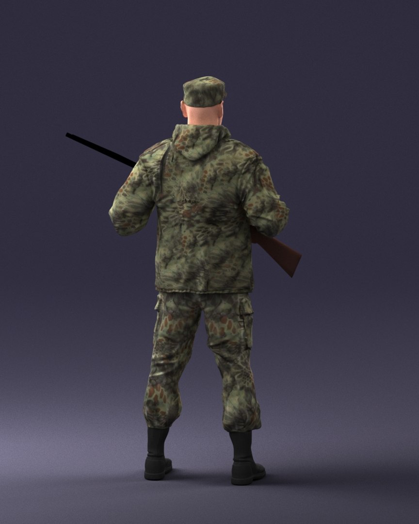 Hunter 3D Model - TurboSquid 1472941