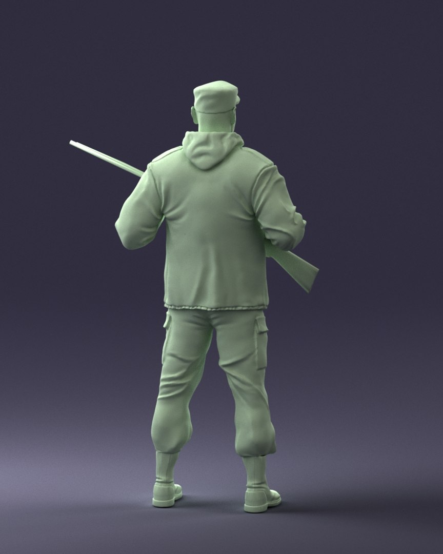Hunter 3D Model - TurboSquid 1472941