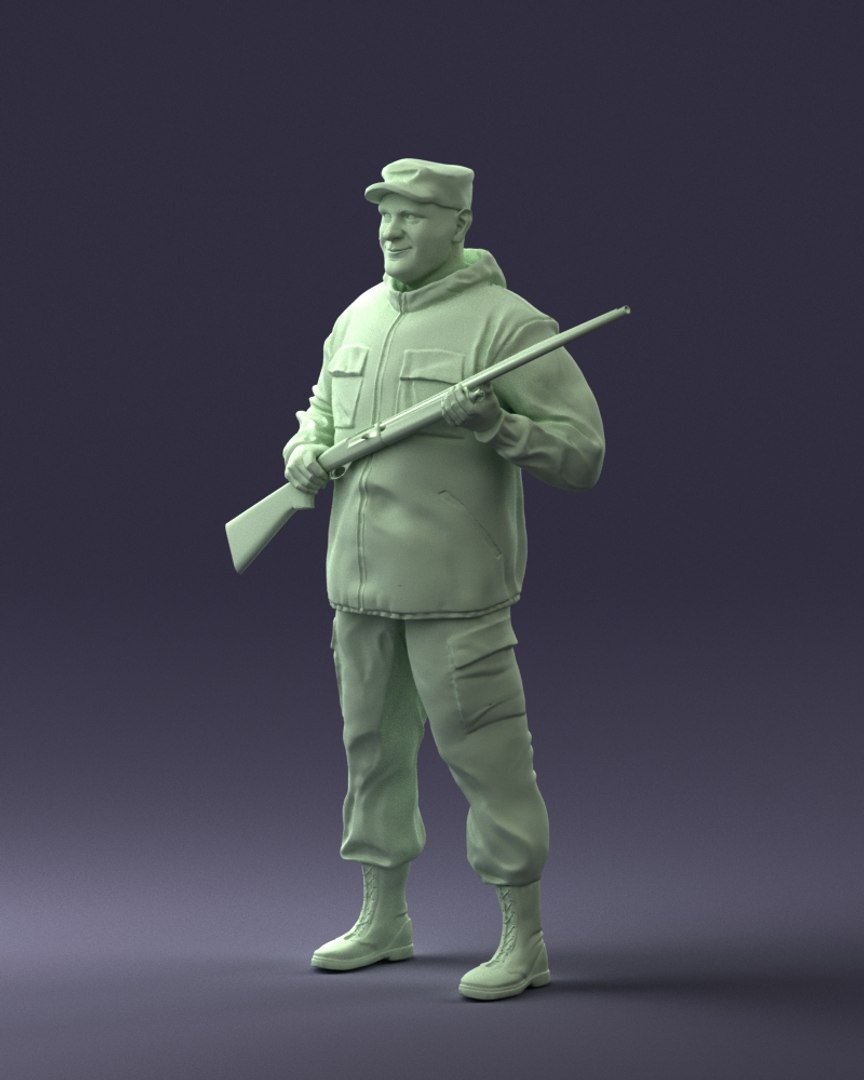 Hunter 3D Model - TurboSquid 1472941