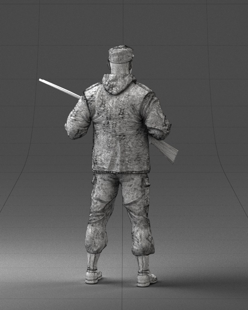 Hunter 3D Model - TurboSquid 1472941