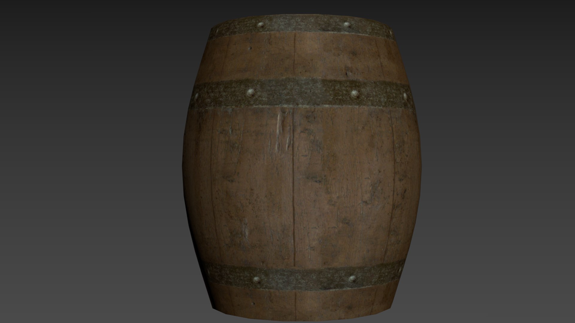 3D Barrel Lowpoly - TurboSquid 2042427
