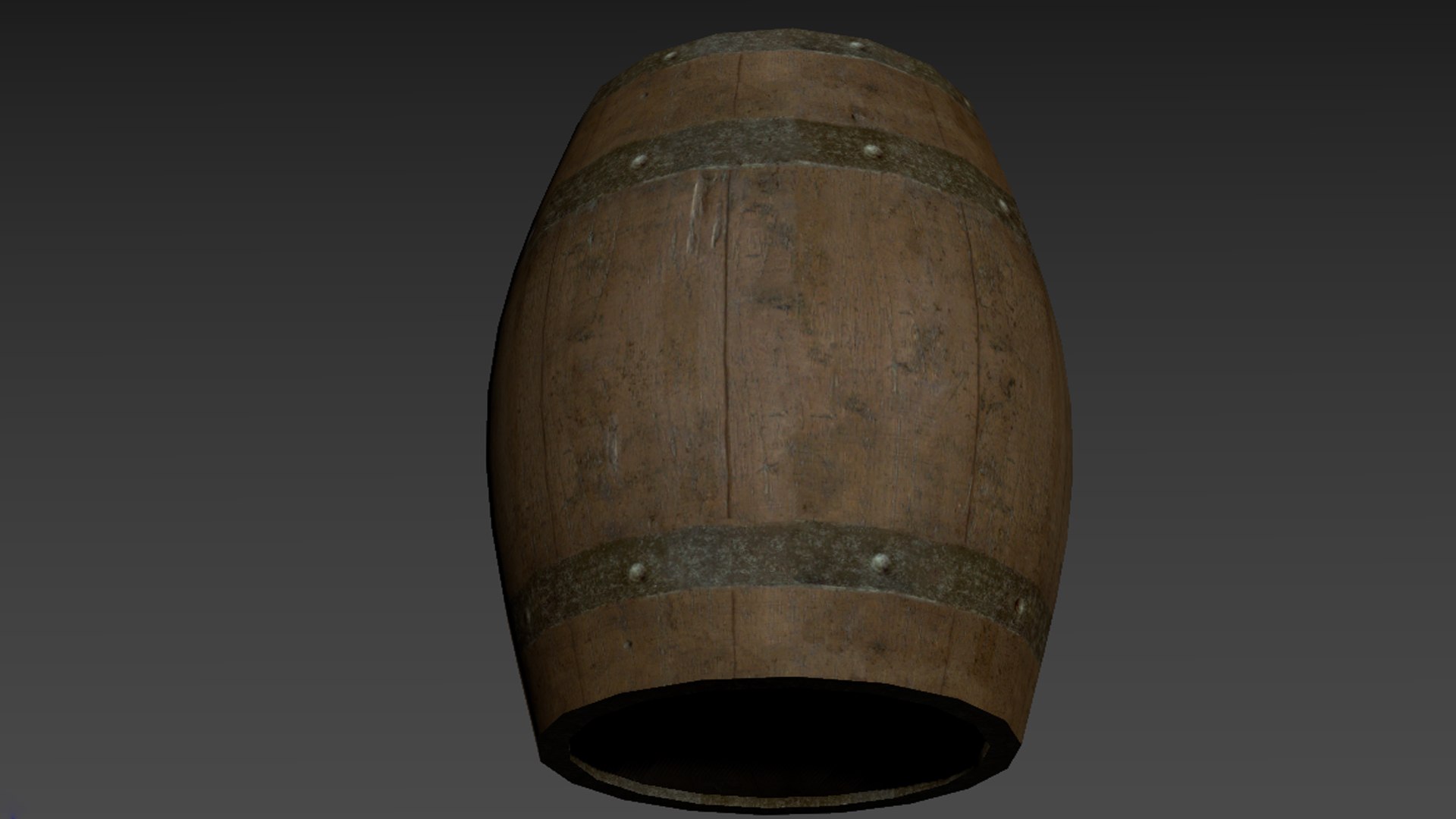 3D Barrel Lowpoly - TurboSquid 2042427