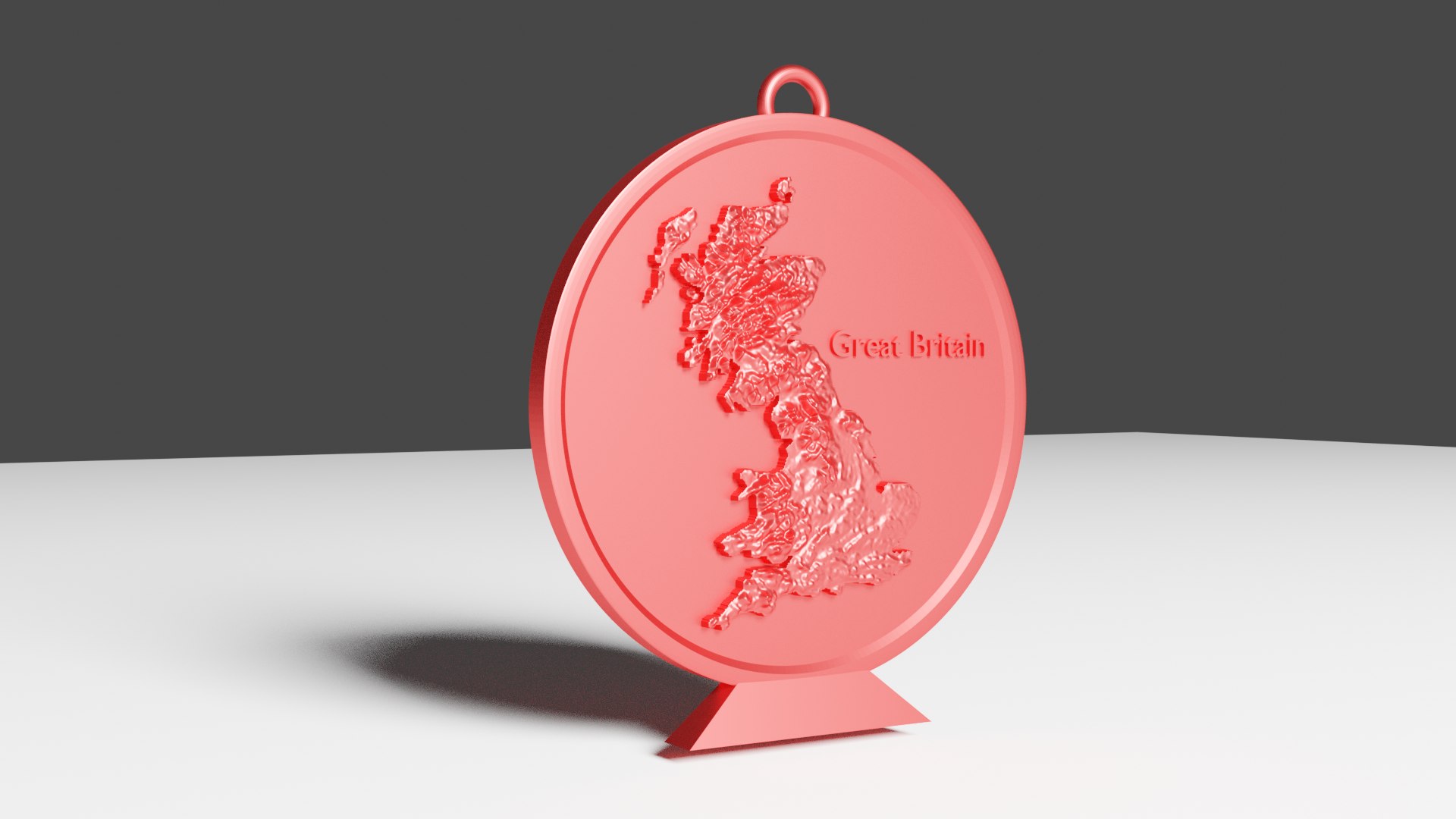 3D Great Britain Relief Map Model - TurboSquid 1813022