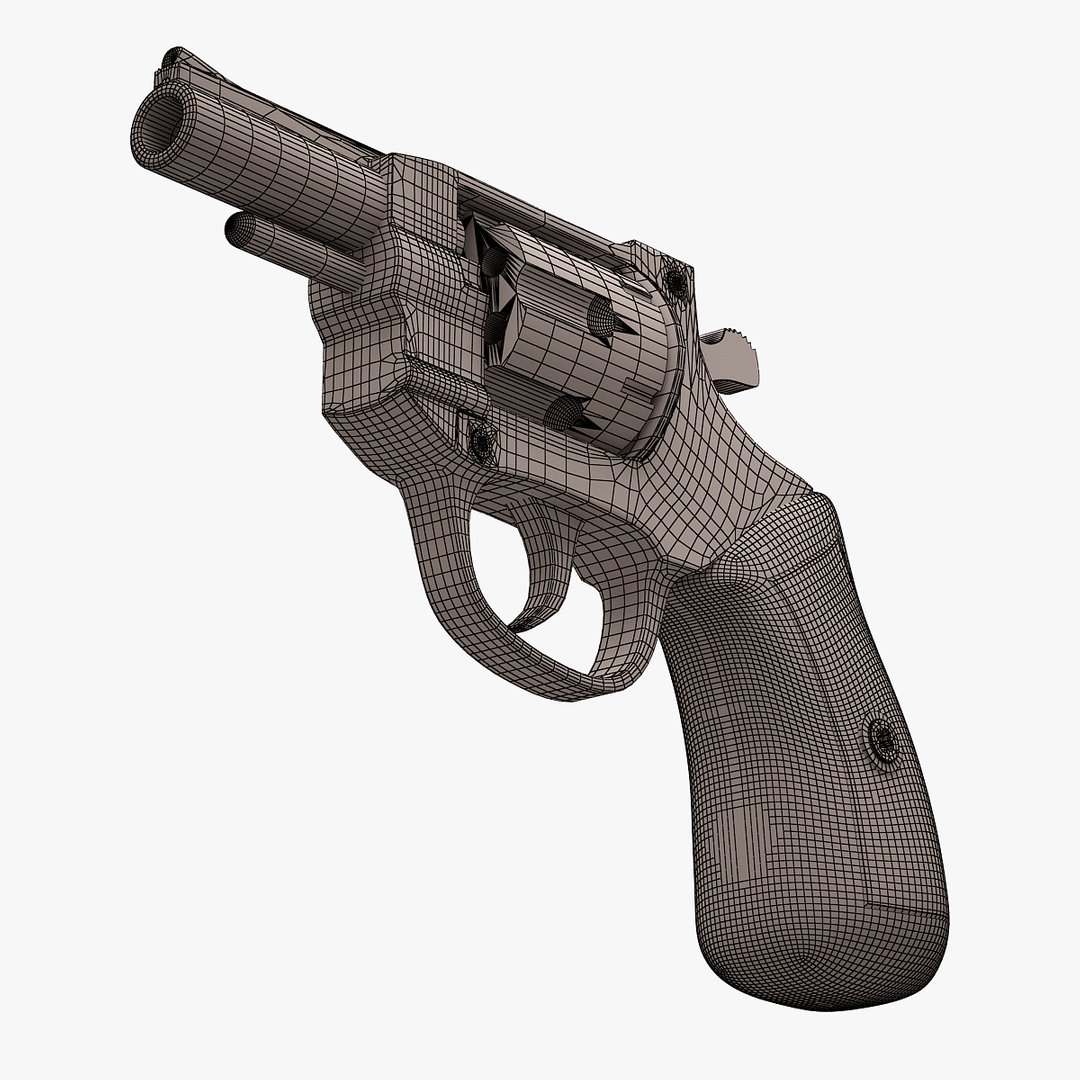 revolver 3d max