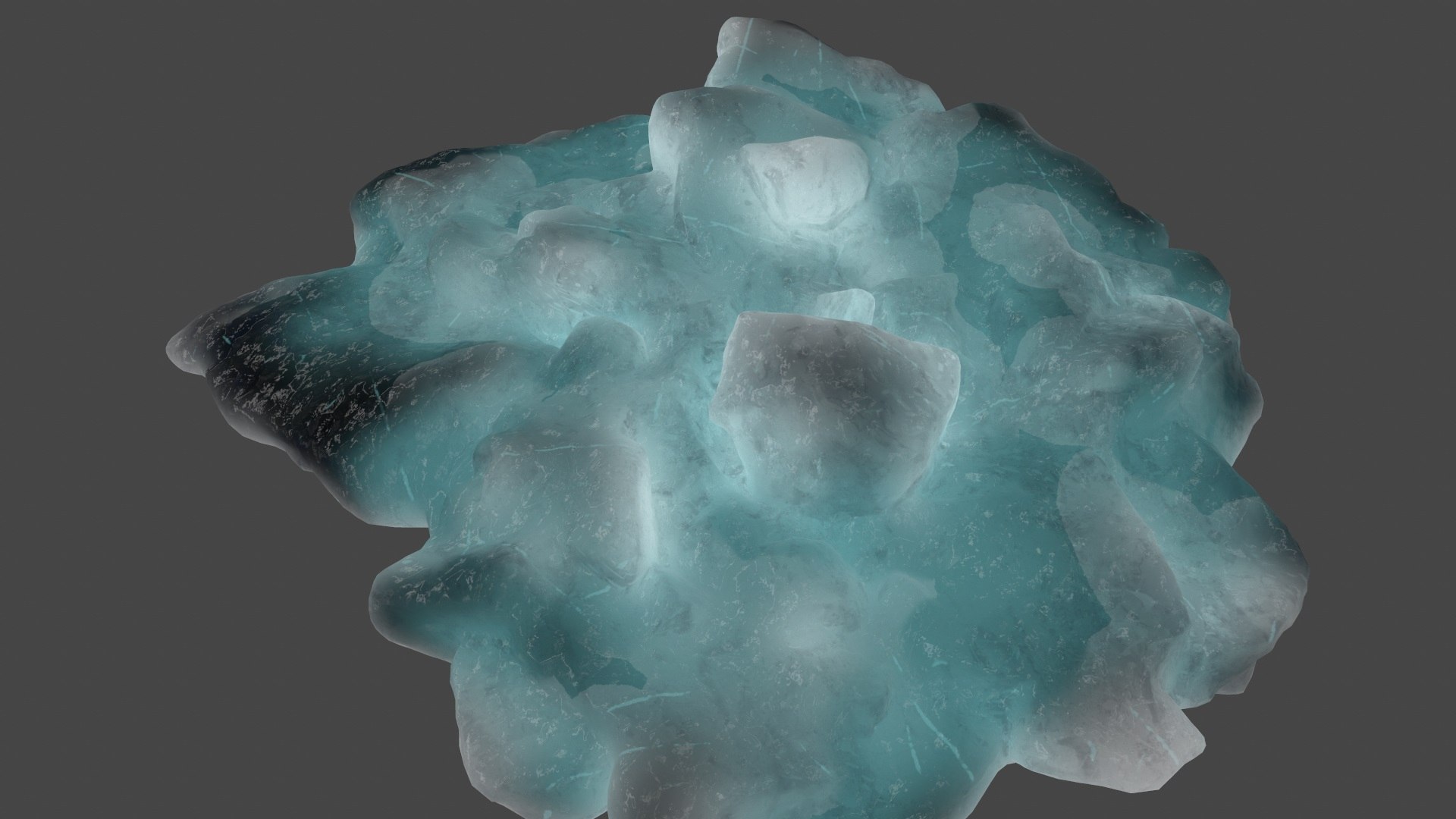 3D snow frozen model - TurboSquid 1160098