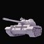 3d Type59 Battle Tank Chinese Model