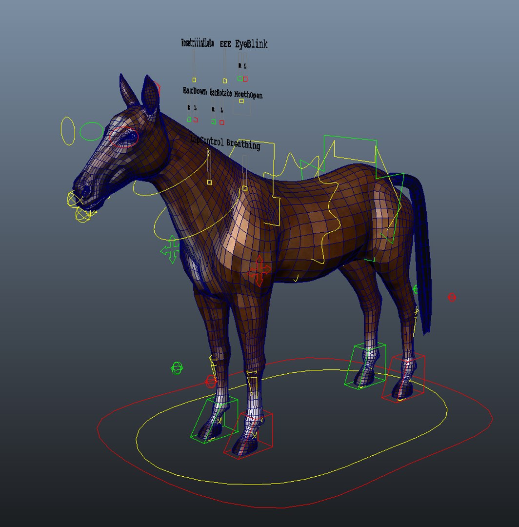 3D Rig Animation Model - TurboSquid 1395721