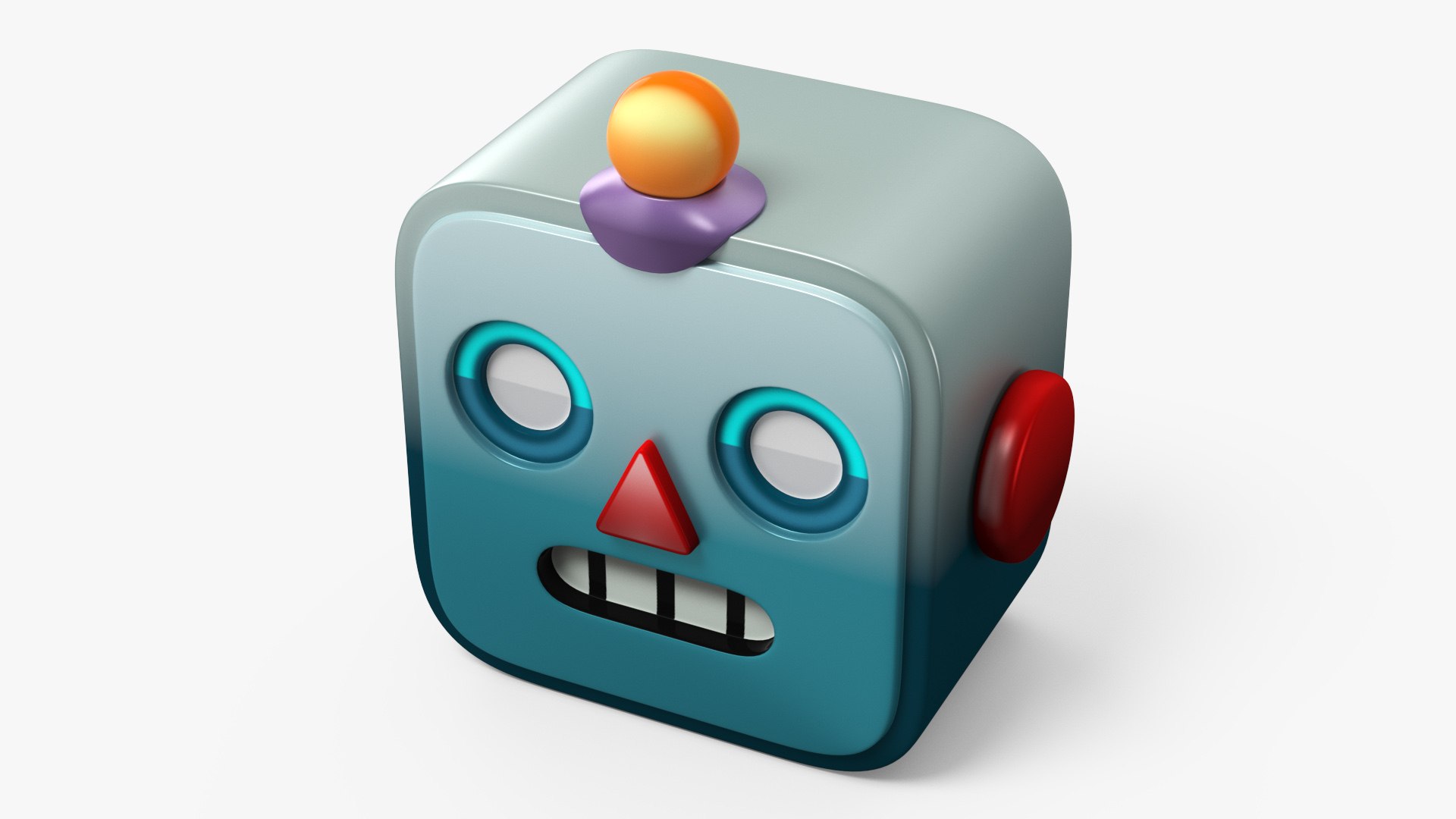 Emoji Robot 3D - TurboSquid 2240384