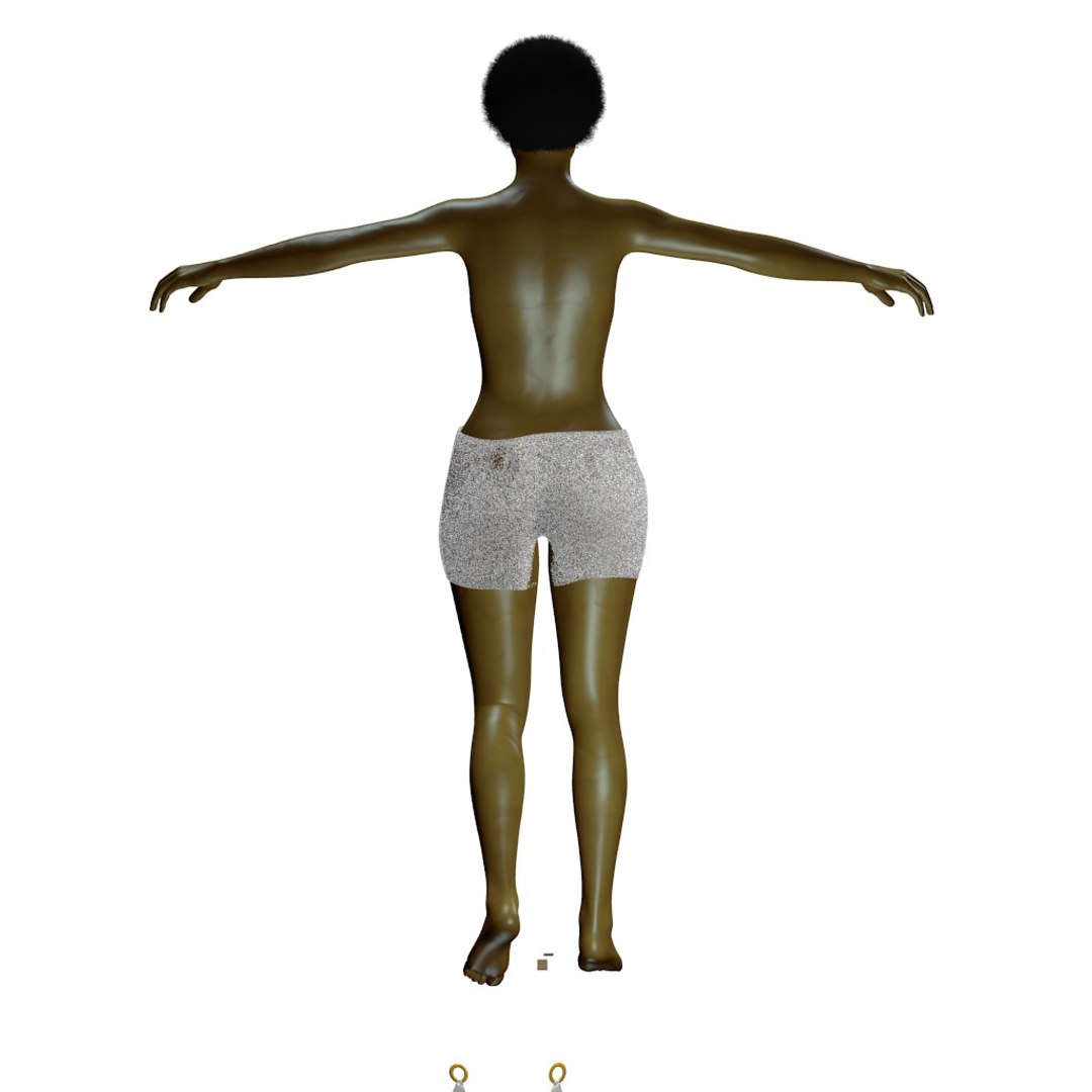3d model woman girl lady