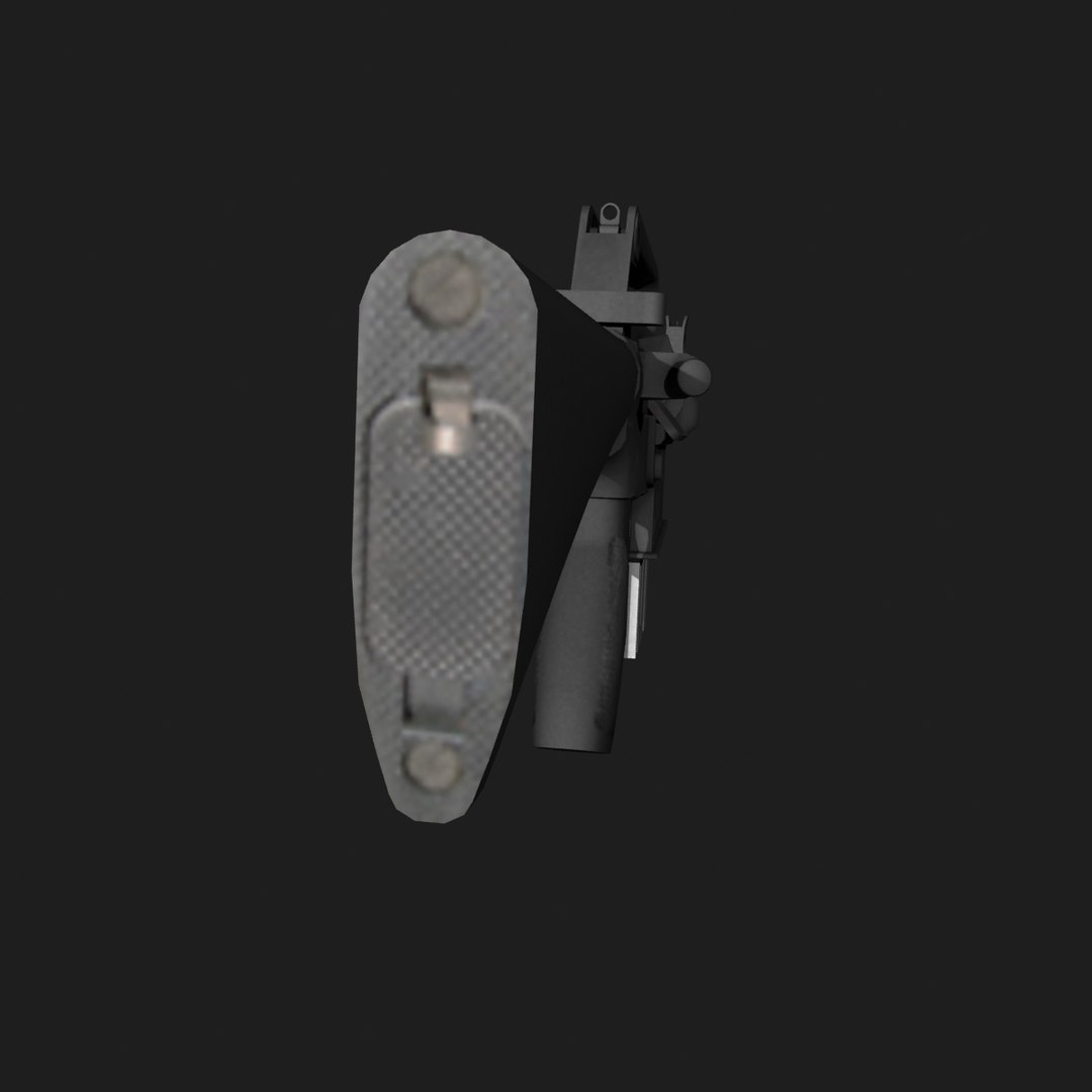 3d Xm16-e1 Rifle M16 Model