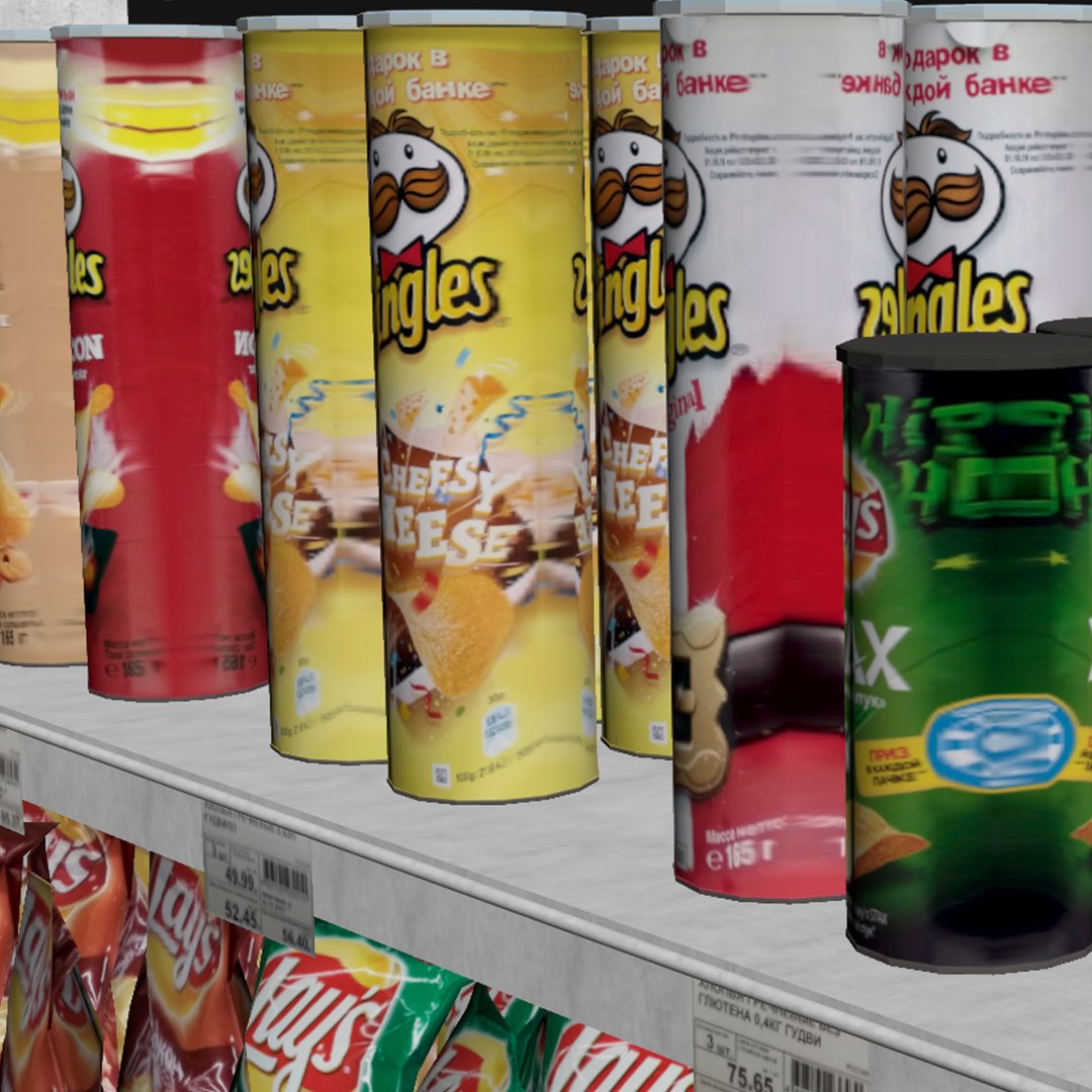 Showcase 021 Crisps 3D Model - TurboSquid 1519458