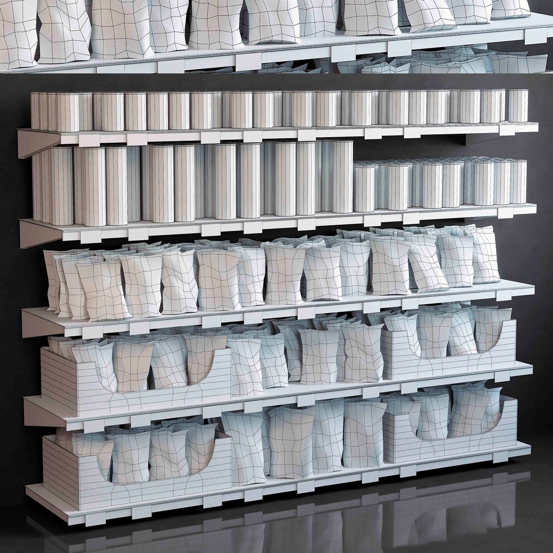 Showcase 021 Crisps 3D Model - TurboSquid 1519458