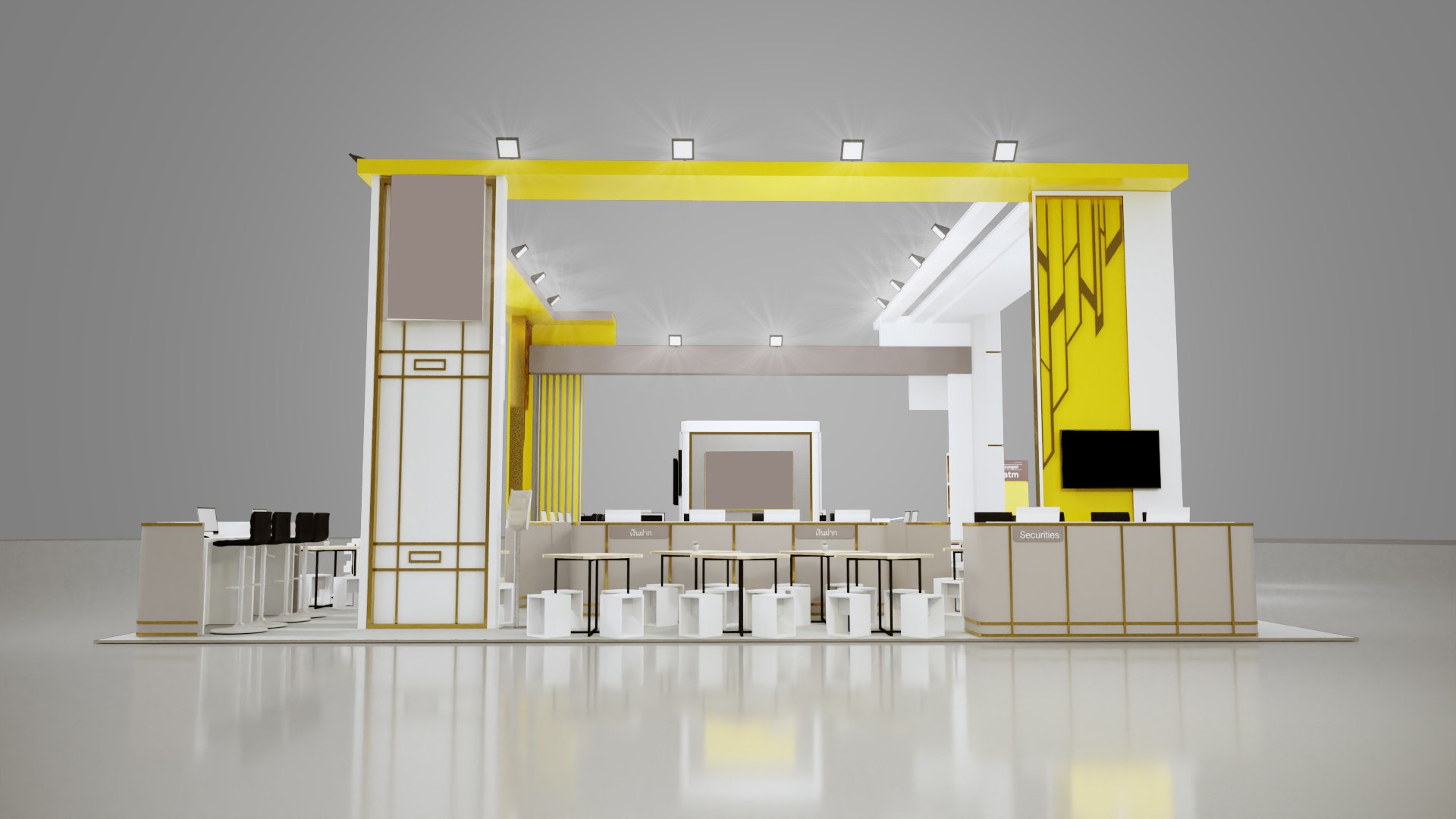 Booth 3D Model - TurboSquid 1809482