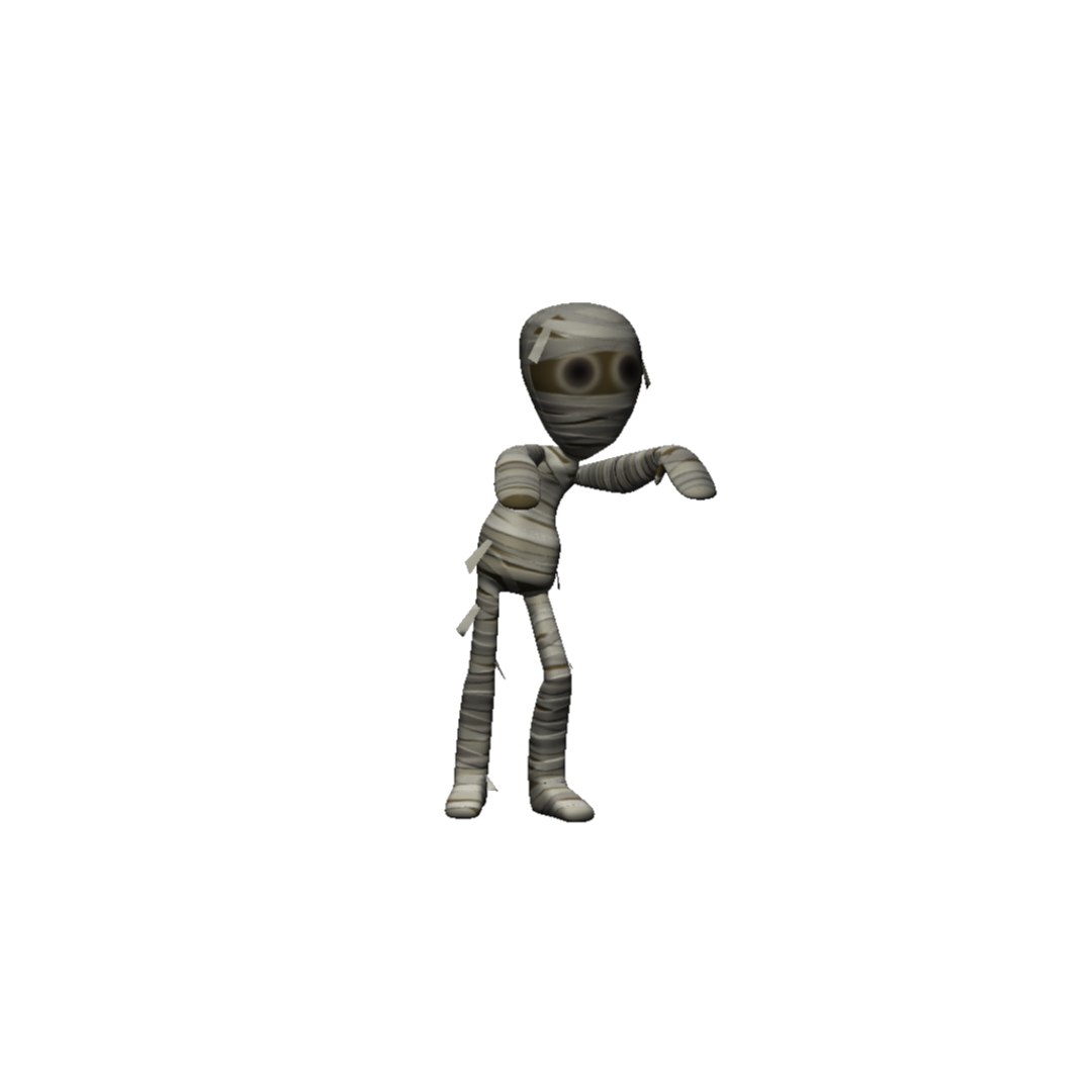 Mummy Character 3d Model