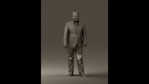 Scanned realistic human 3D model - TurboSquid 1703721