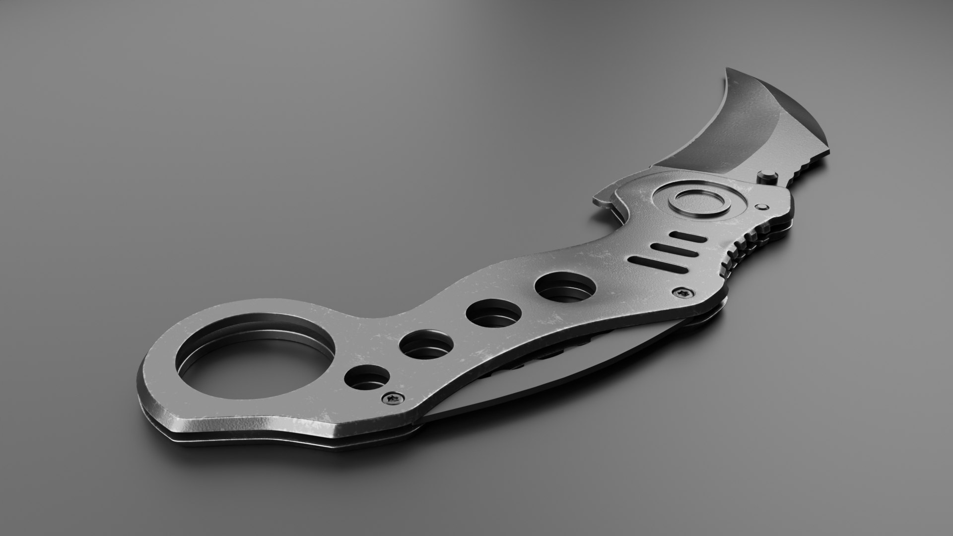 Hawkbill Knife 3D Model - TurboSquid 1861029