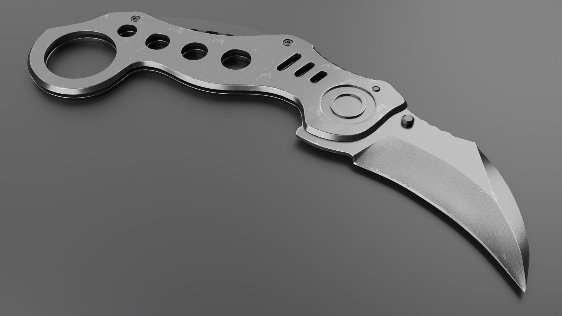 Hawkbill Knife 3D Model - TurboSquid 1861029