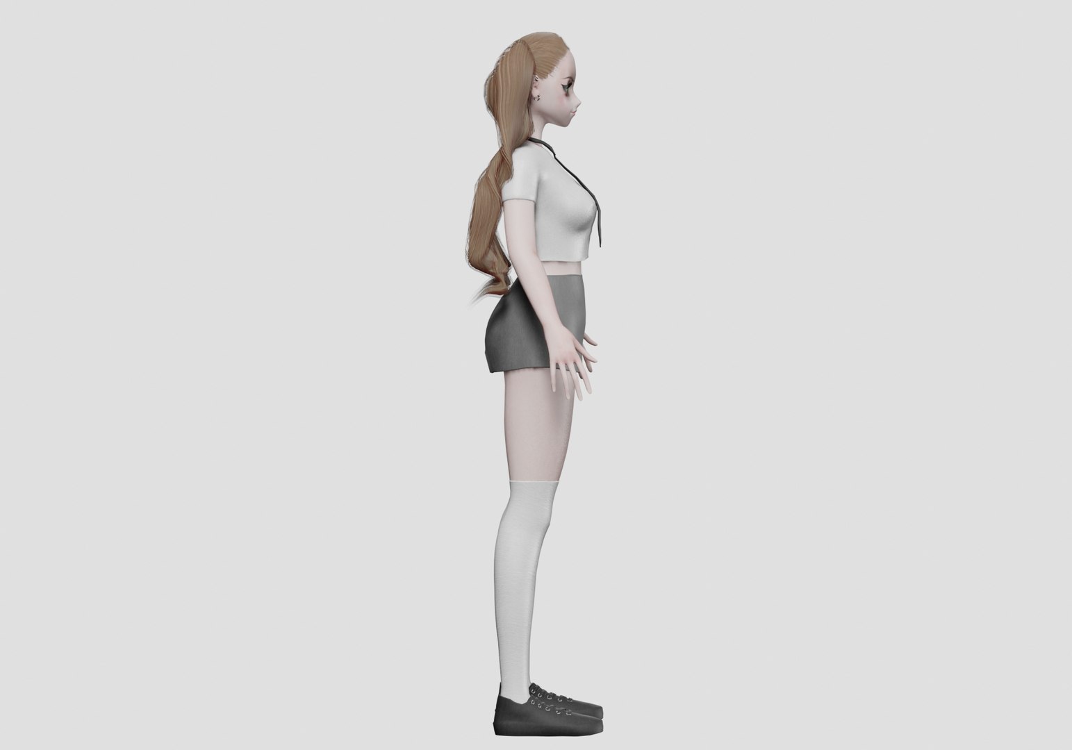Beautiful Cute Girl V35332 3D Model - TurboSquid 2271024