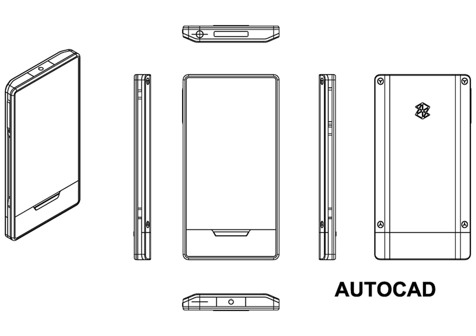Microsoft Zune Hd Player 3d Model