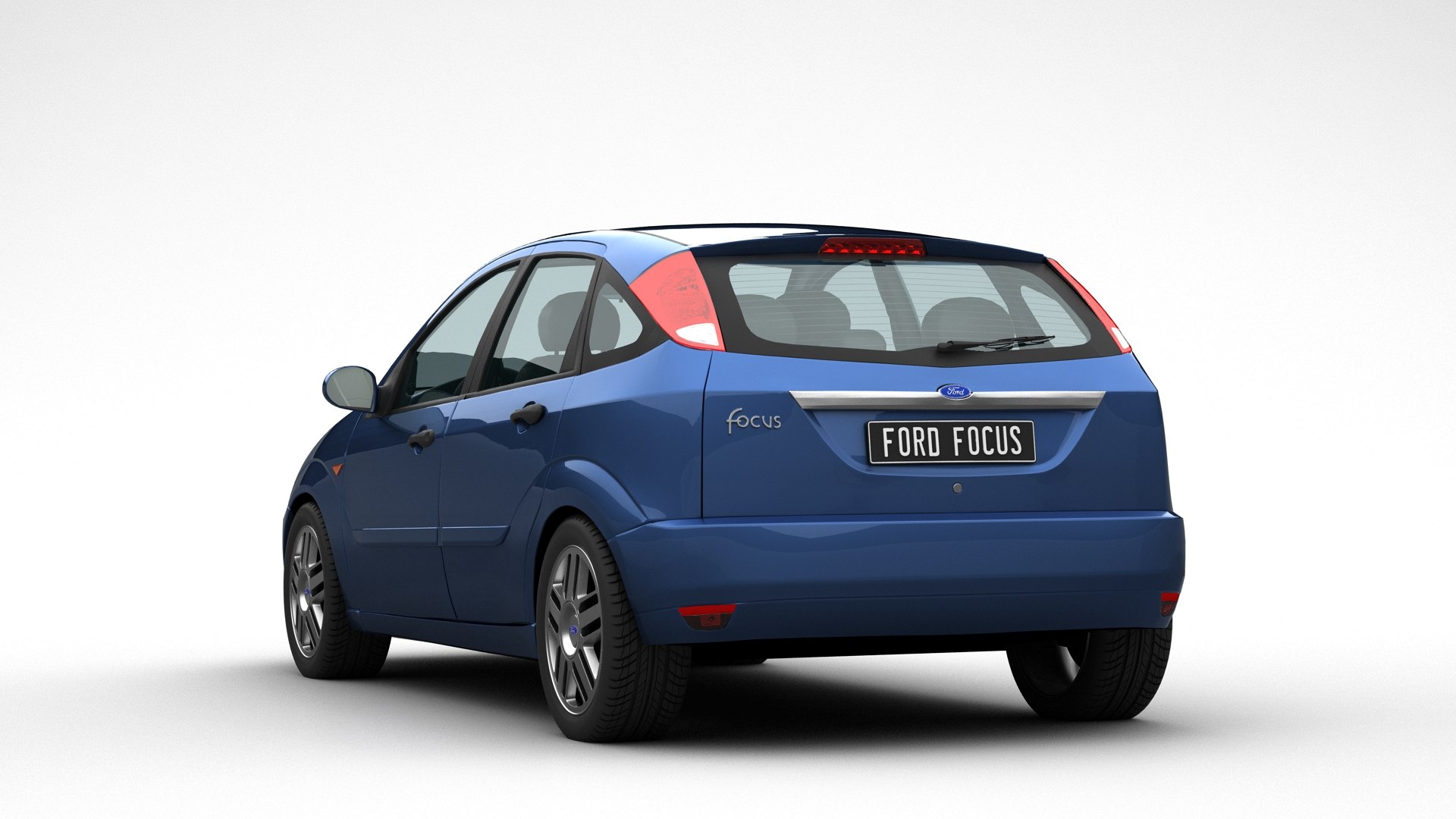 3D Ford Focus HB 1999 model - TurboSquid 2010798