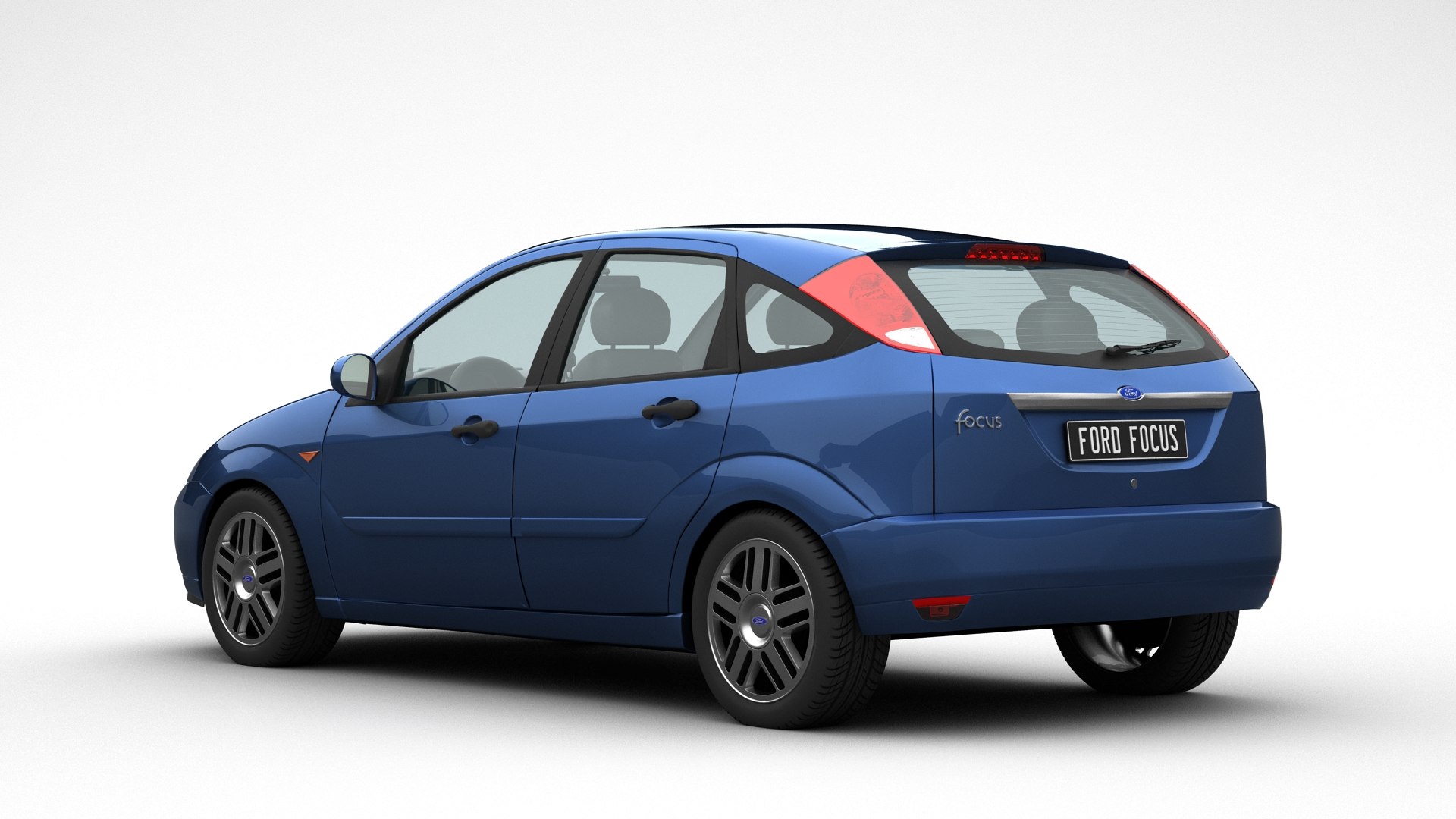 3D Ford Focus HB 1999 model - TurboSquid 2010798