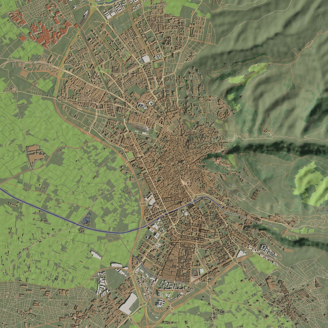 3D Model Spain - City And Urban - TurboSquid 2234106