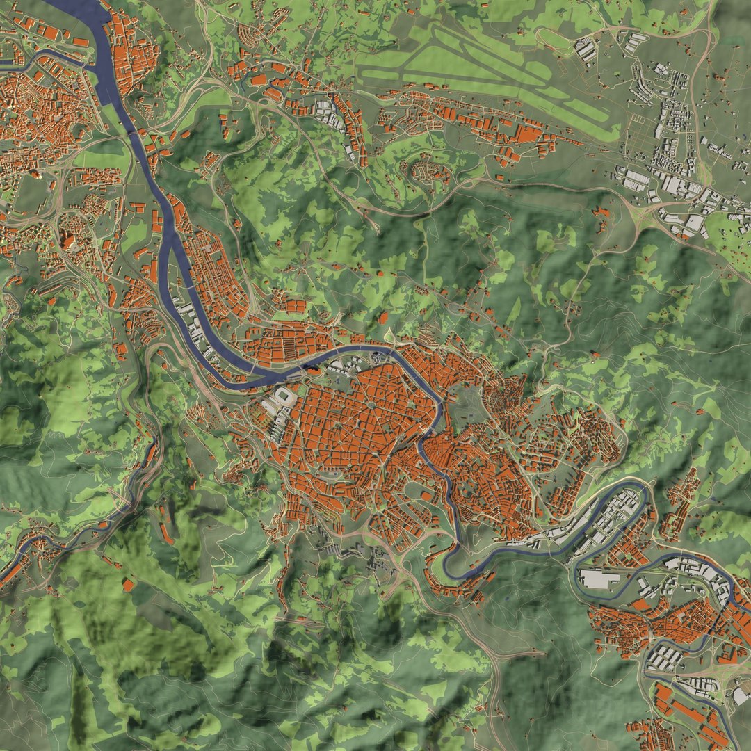 3D Model Spain - City And Urban - TurboSquid 2234106