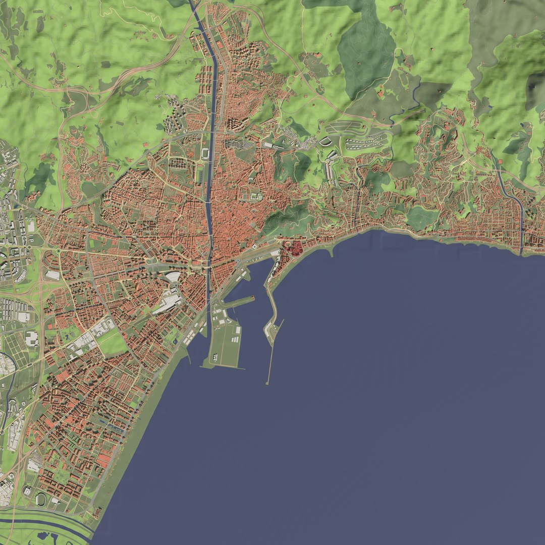 3D Model Spain - City And Urban - TurboSquid 2234106