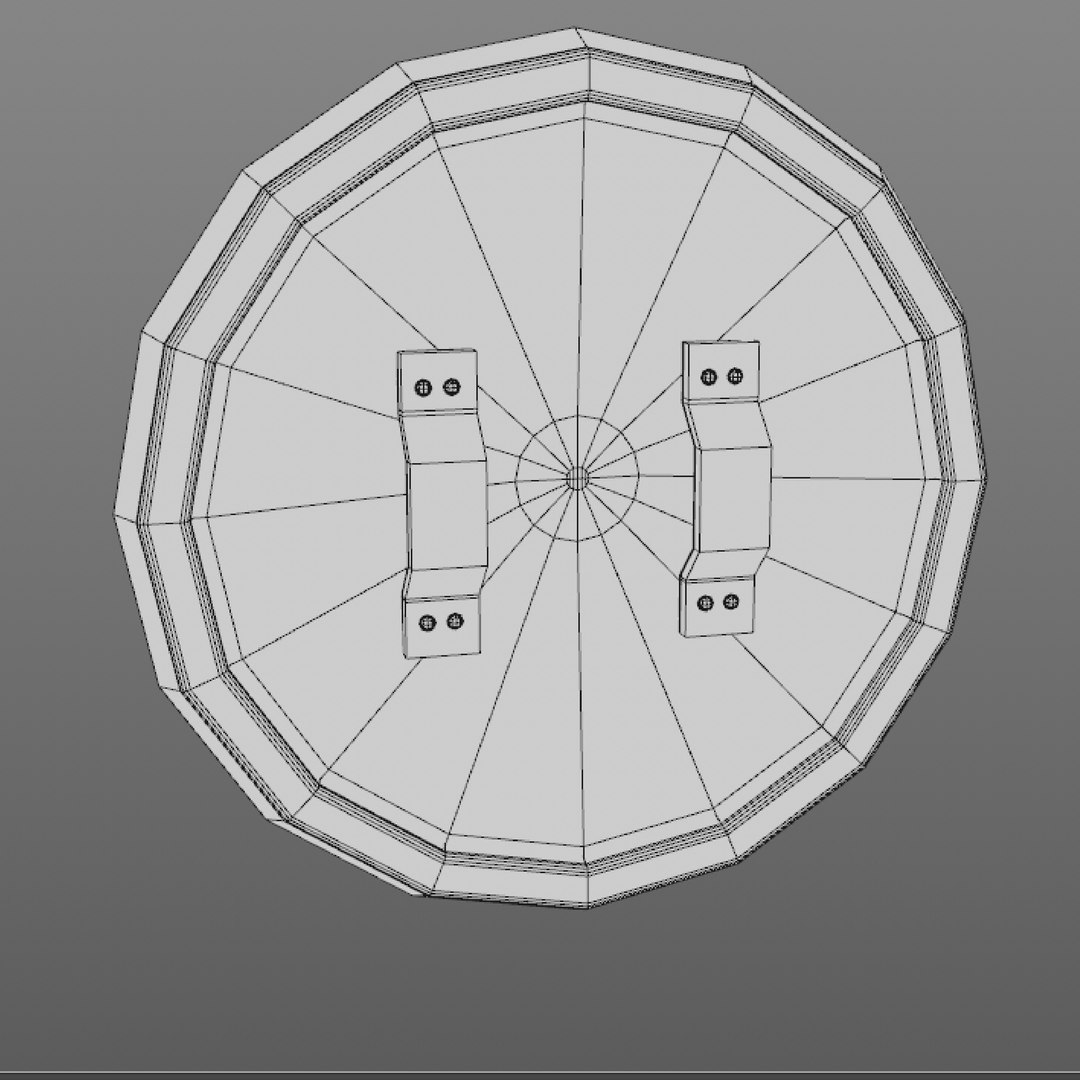 Cartoon Shield 3D Model - TurboSquid 1401942