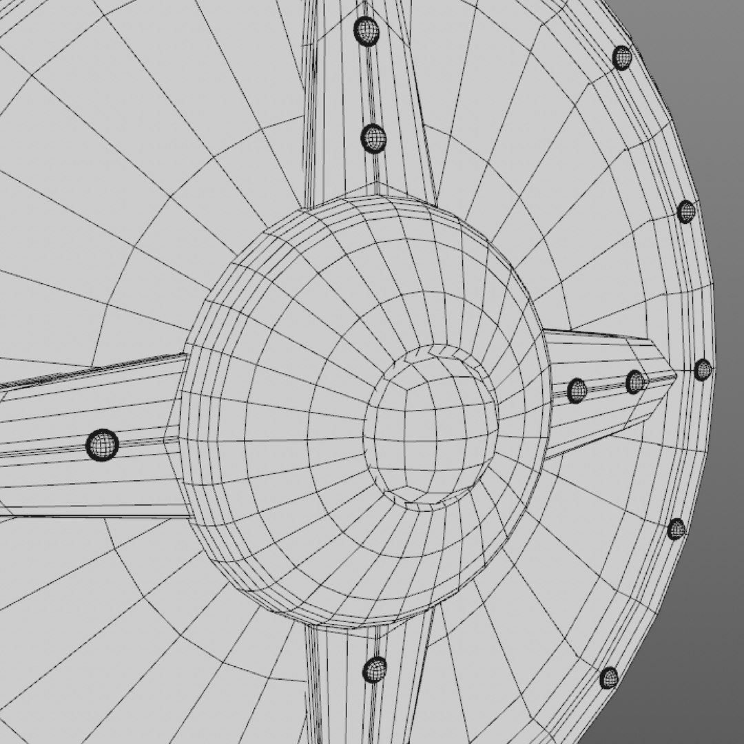 Cartoon Shield 3D Model - TurboSquid 1401942